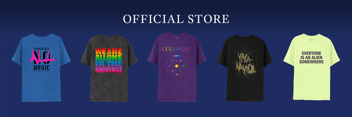 Coldplay Australian Store – Coldplay AUS